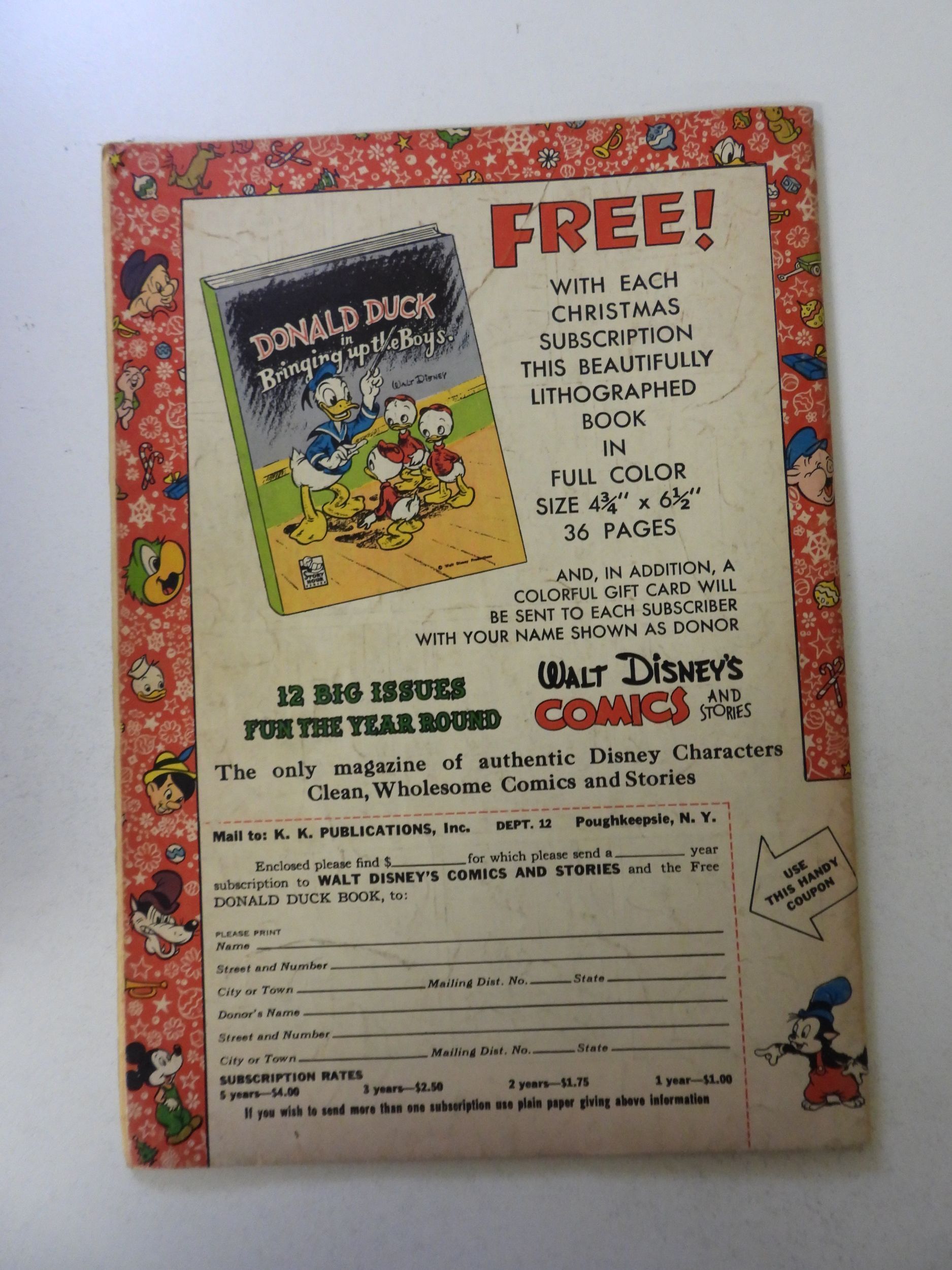 Walt Disney's Comics & Stories #123 (1950) VG+ condition | Comic Books ...