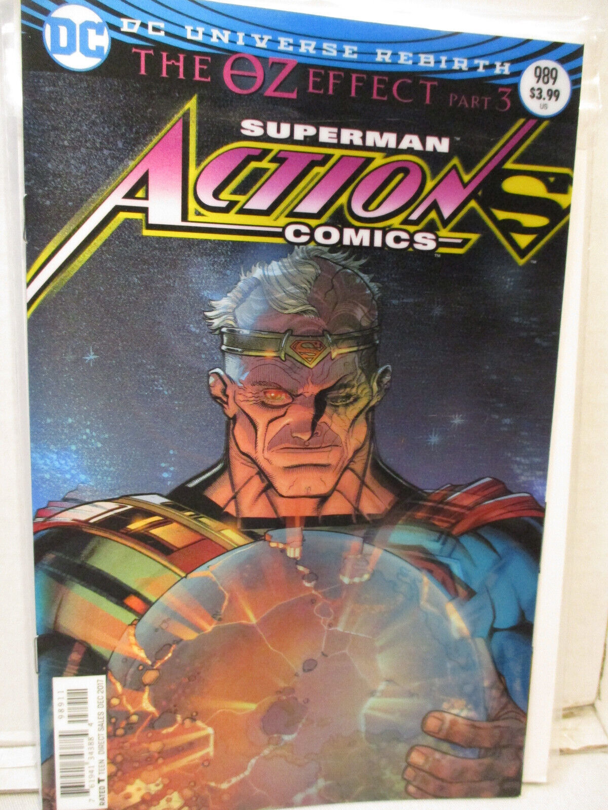 Action Comics #989 Lenticular Cover / Oz Effect pt. 3 - DC Comics 2017 ...