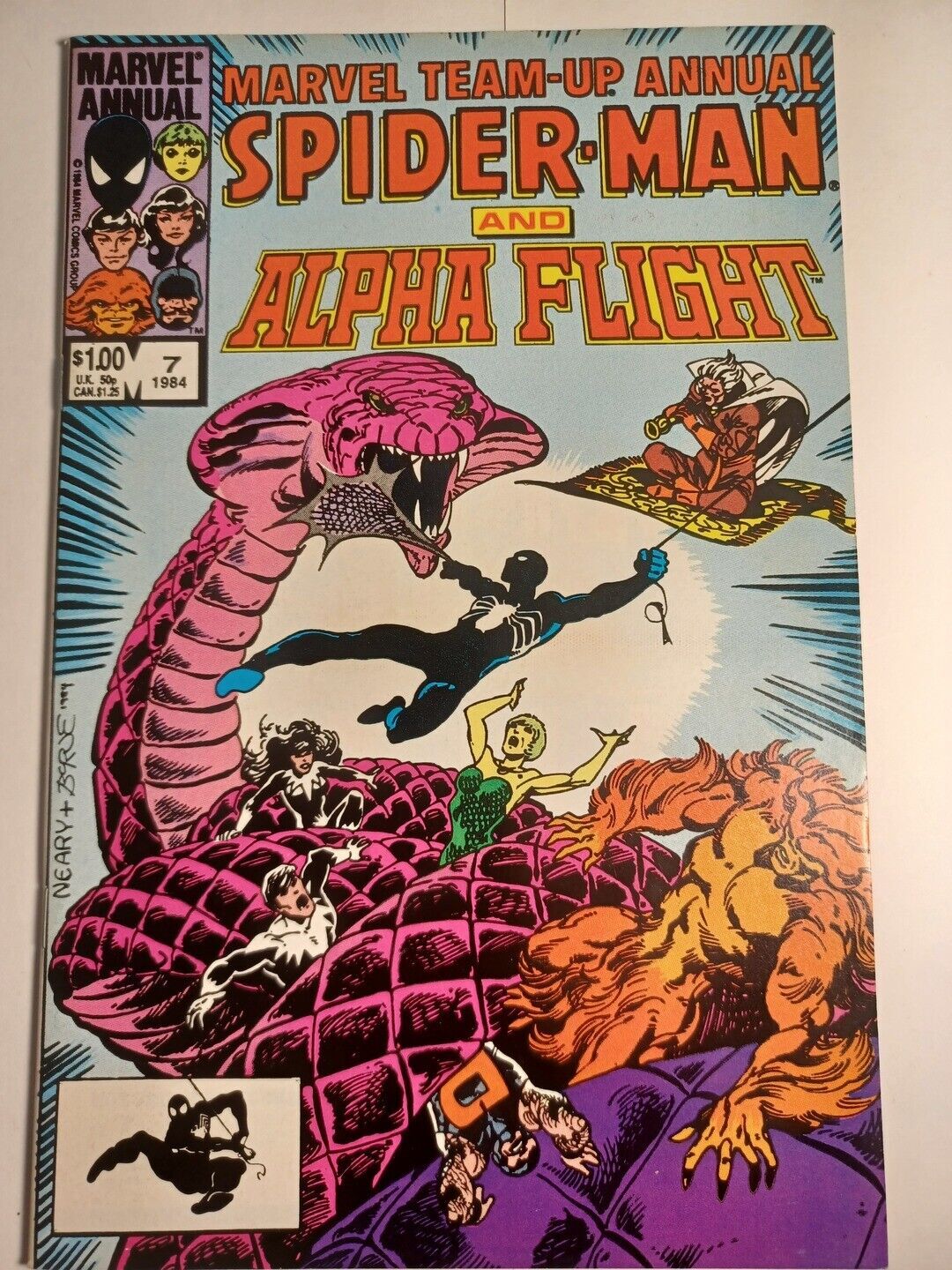 Marvel Team-Up Annual #7 NM- Marvel Comics c219 | Comic Books - Copper ...