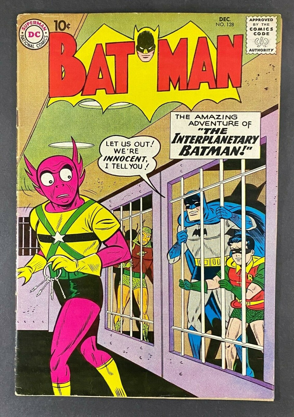 Batman (1940) #128 FN (6.0) Batwoman Kathy Kane Appearance Sheldon ...
