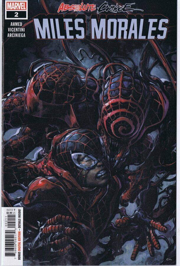 Absolute Carnage Miles Morales #2 2019 Marvel Comics | Comic Books ...