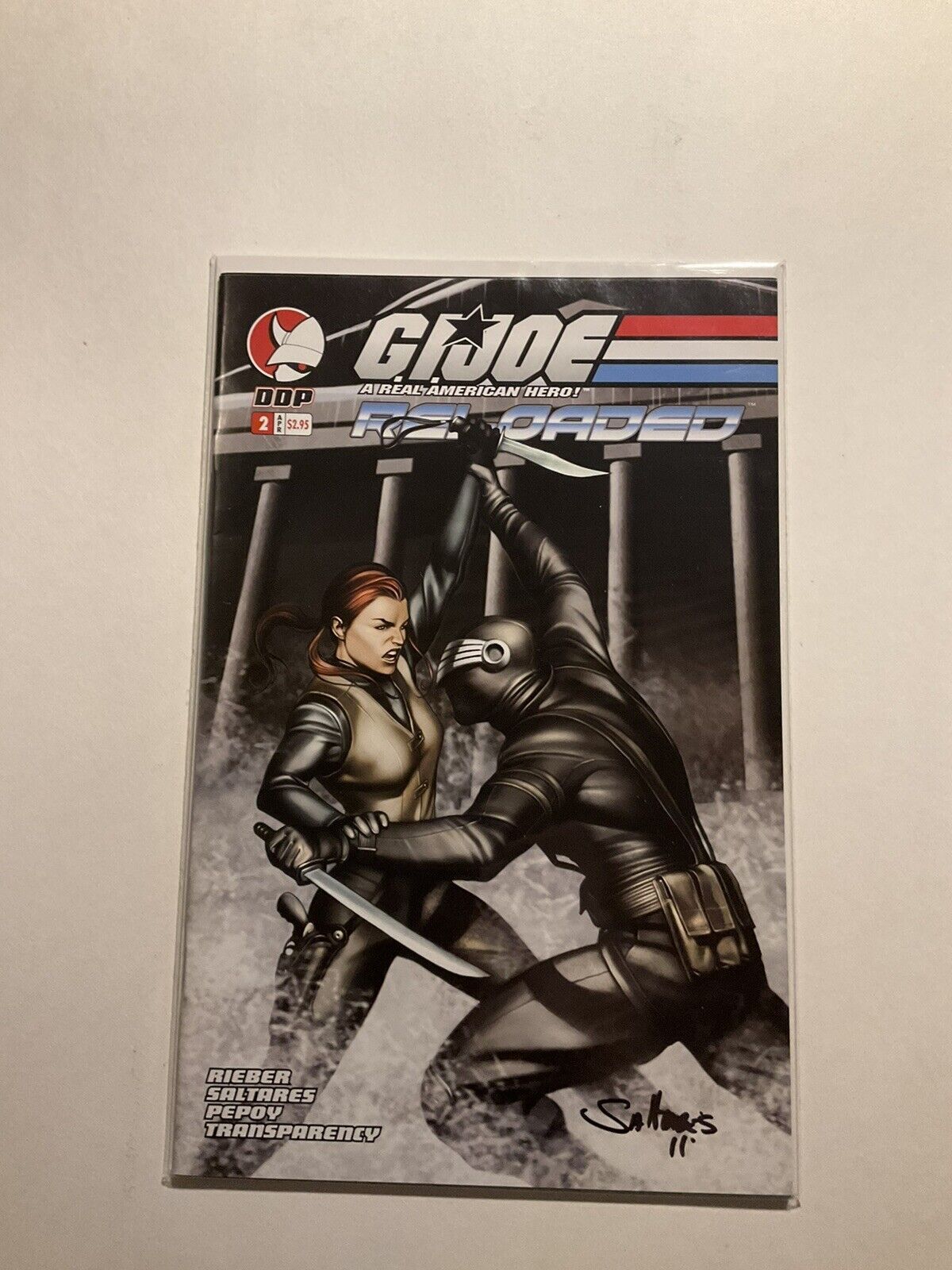 GI Joe 2 Near Mint Nm Signed Saltares DDp | Comic Books - Modern Age ...