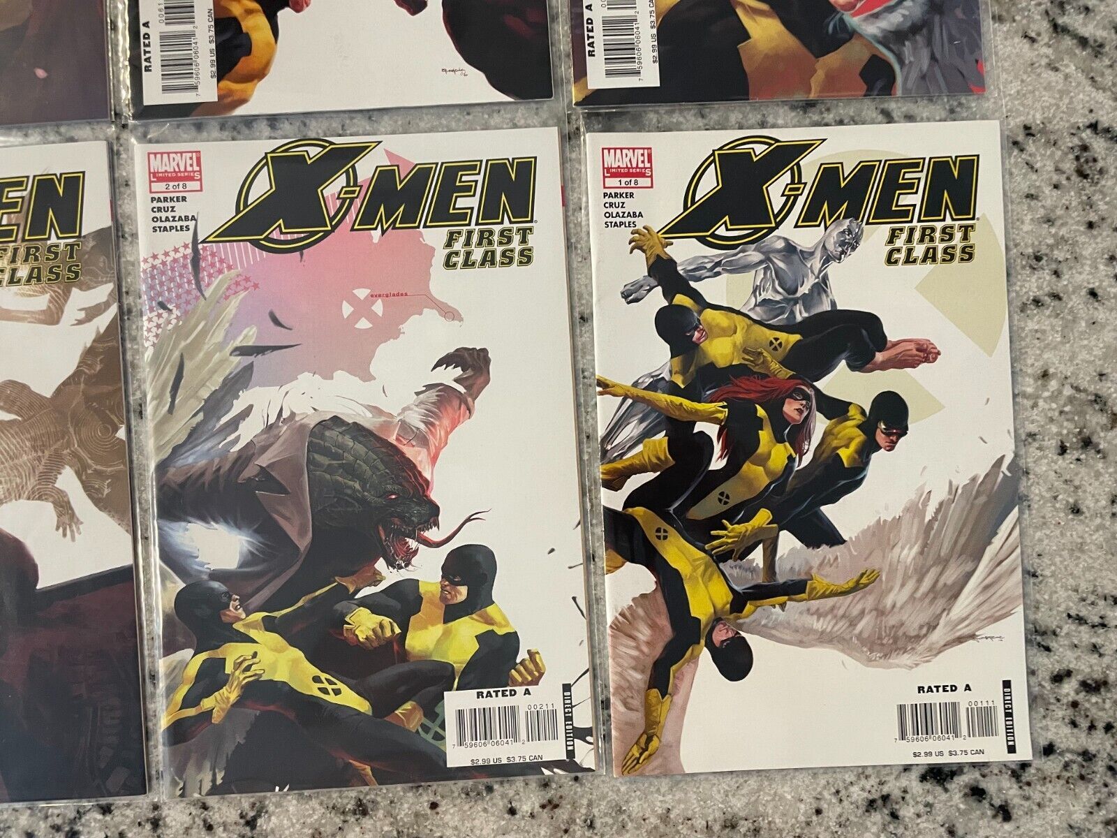 X-Men First Class Complete Marvel Comics LTD Series # 1 2 3 4 5 6 7 8 ...