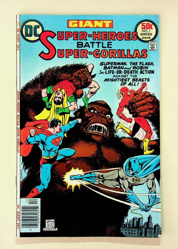 Super-Heroes Battle Super-Gorillas #1 (Winter 1976, DC) - Very Good ...
