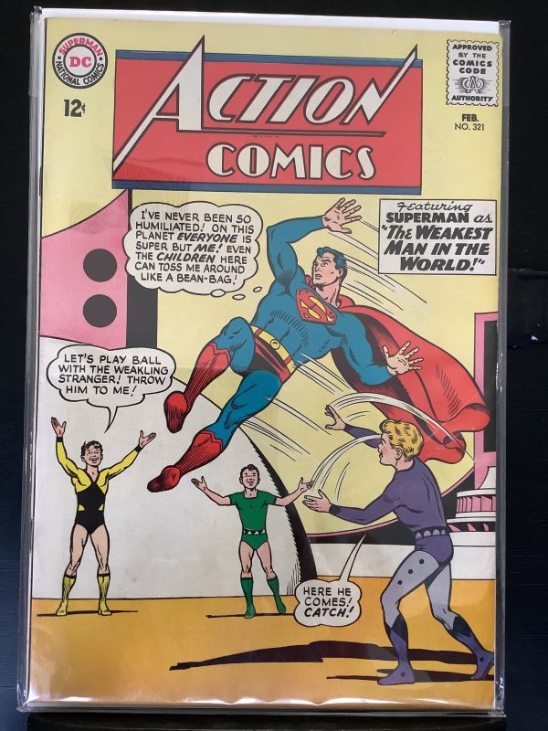 Action Comics #321 (1965) | Comic Books - Silver Age, DC Comics ...
