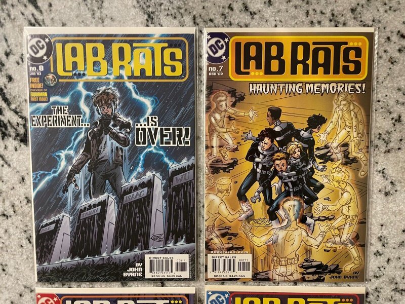 Lot Of 4 Lab Rats DC Comic Books # 5 6 7 8 NM Batman Superman Flash ...