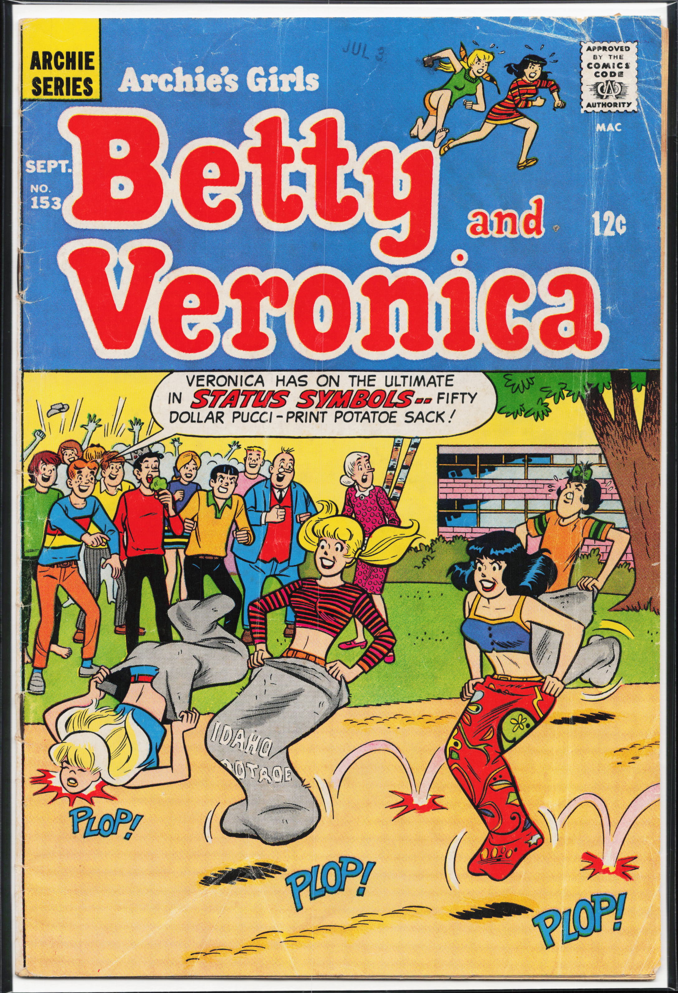 Archie's Girls Betty and Veronica #153 (1968) Betty and Veronica ...