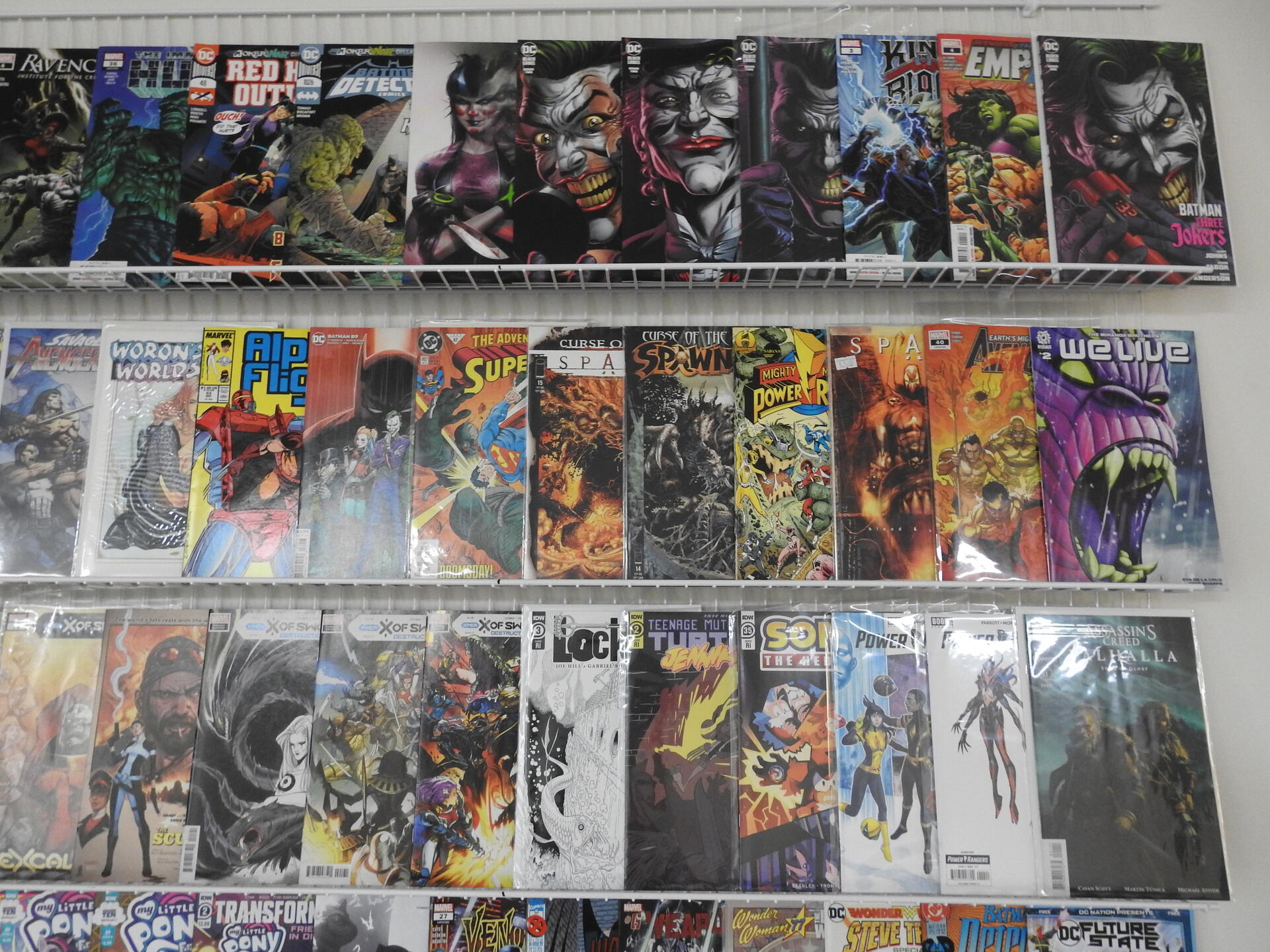 Huge Lot 160+ Comics W/ Batman, Hulk, Scooby Doo+ Avg VF+ Condition ...