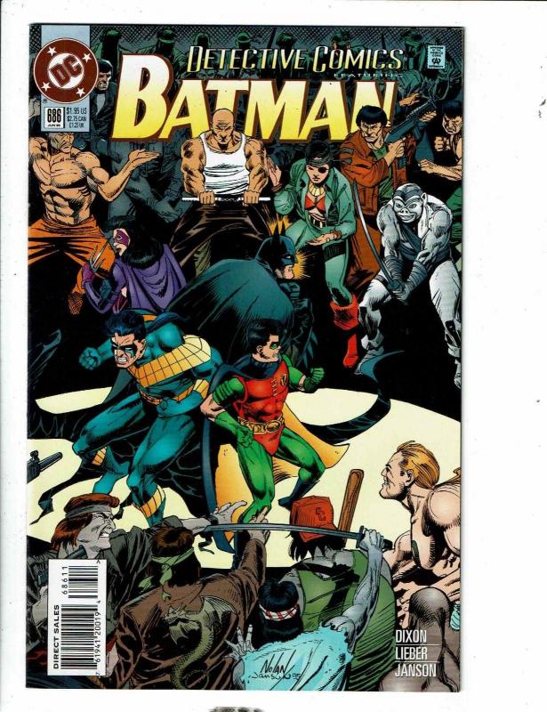 10 DC Comics Batman # 508 509 + Detective # 684 685 686 688 689 690 691 ...