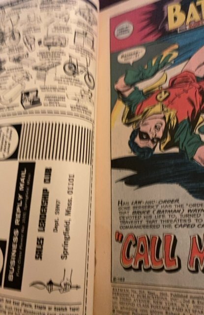 Batman #215 (1969)Call me master dock girodano | Comic Books - Silver ...