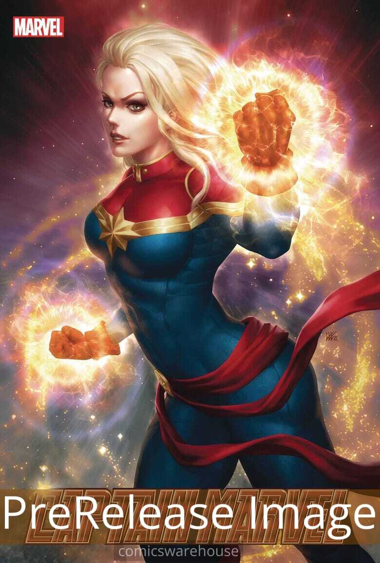 Captain Marvel (2023 Marvel) #2 Variant Kendrick LIM Captain Marve ...