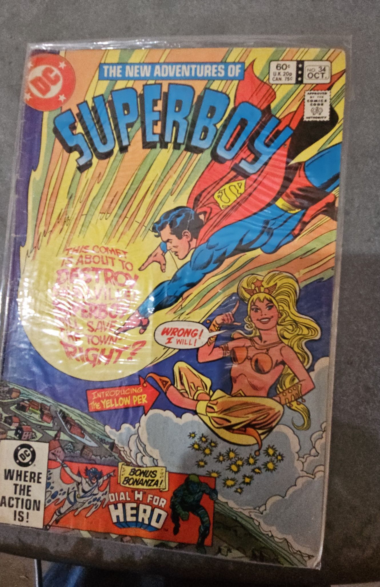 The New Adventures of Superboy #34 (1982) | Comic Books - Bronze Age, DC Comics, Superboy ...