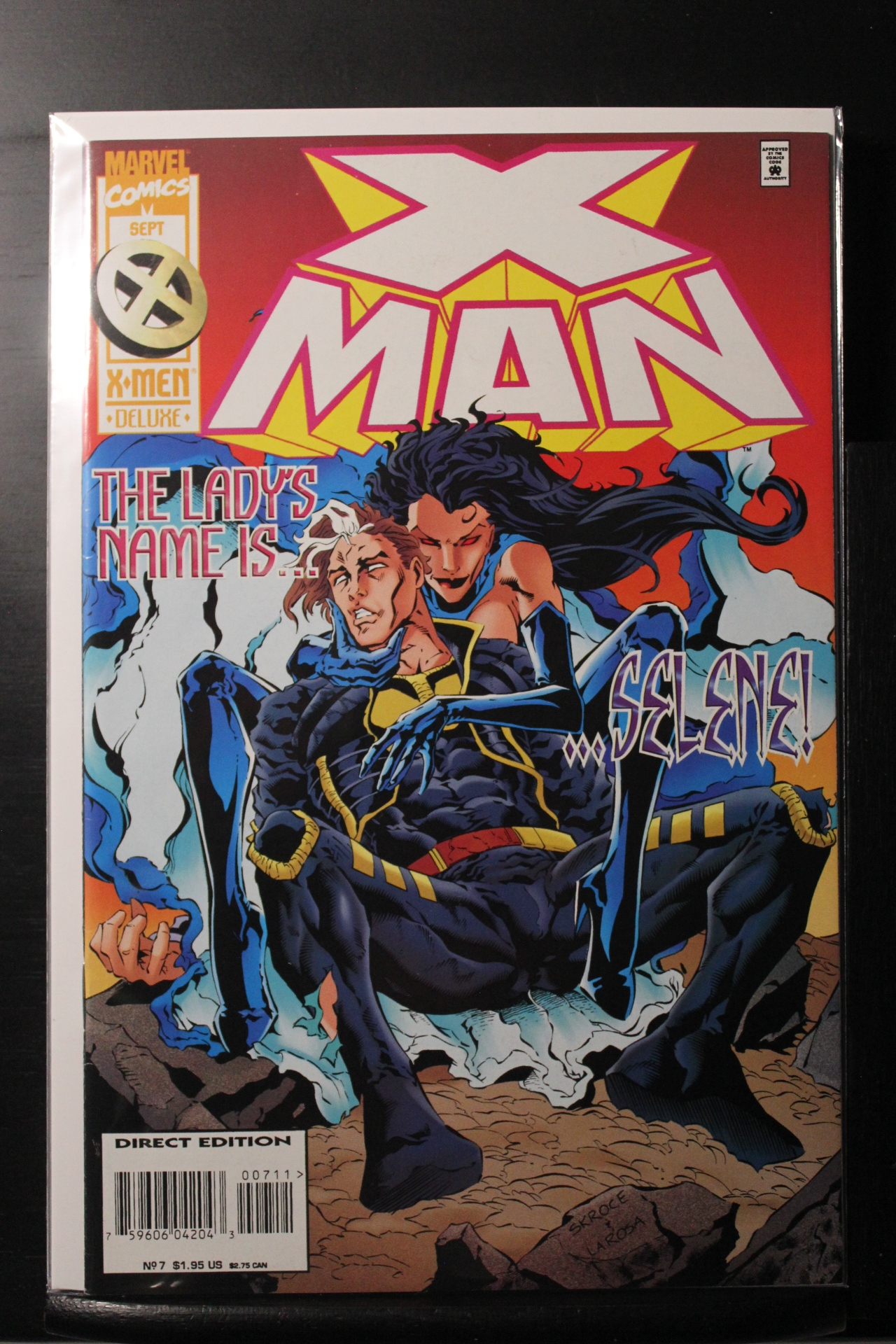 X-Man #7 Direct Edition (1995) | Comic Books - Modern Age, Marvel ...