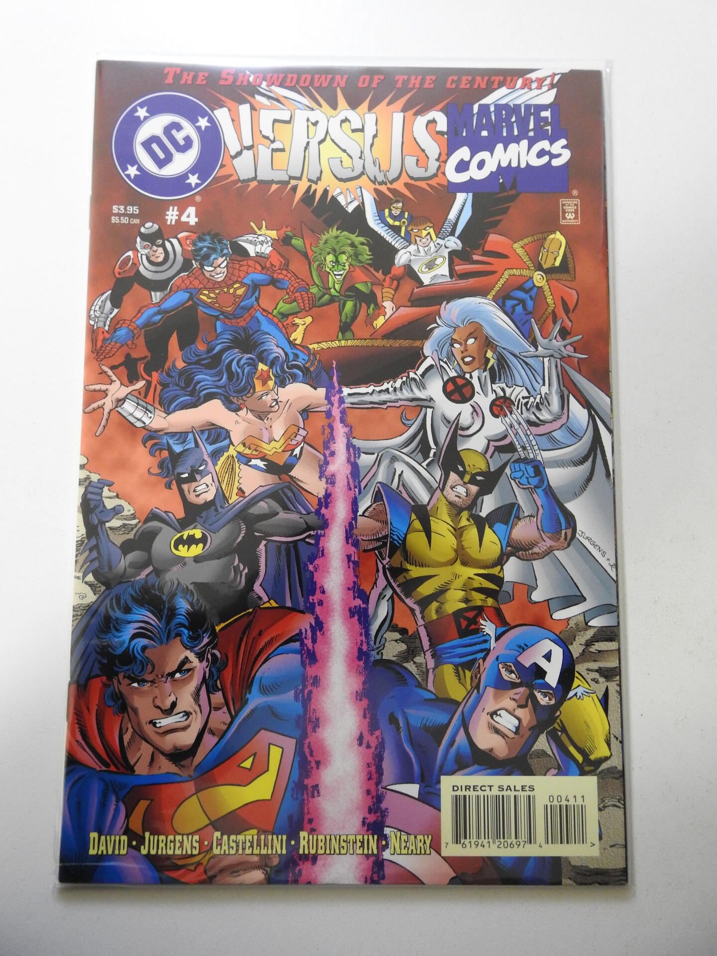 DC Versus Marvel/Marvel Versus DC #4 (1996) | Comic Books - Modern Age ...