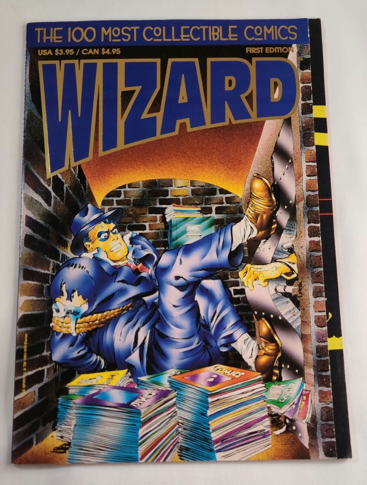 1993 Vintage Wizard Comic Guide "100 Most Collected Comics" (First ...