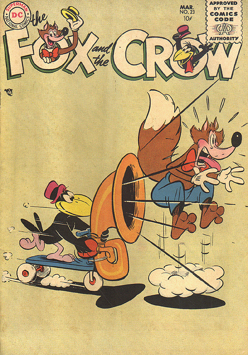 FOX AND THE CROW (1951 Series) #23 Fair Comics Book | Comic Books ...
