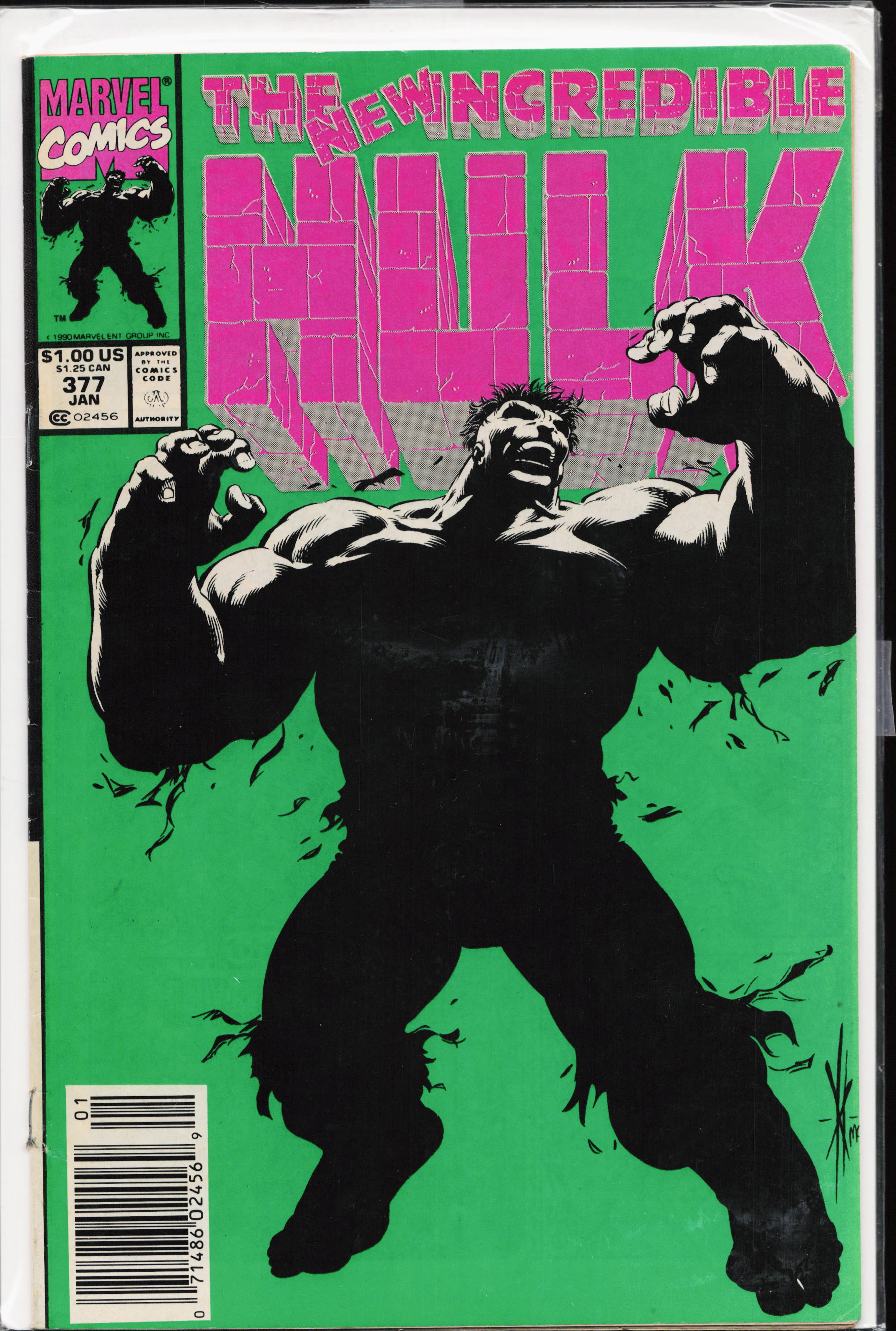 The Incredible Hulk #377 (1991) Hulk [Key Issue] | Comic Books - Copper ...