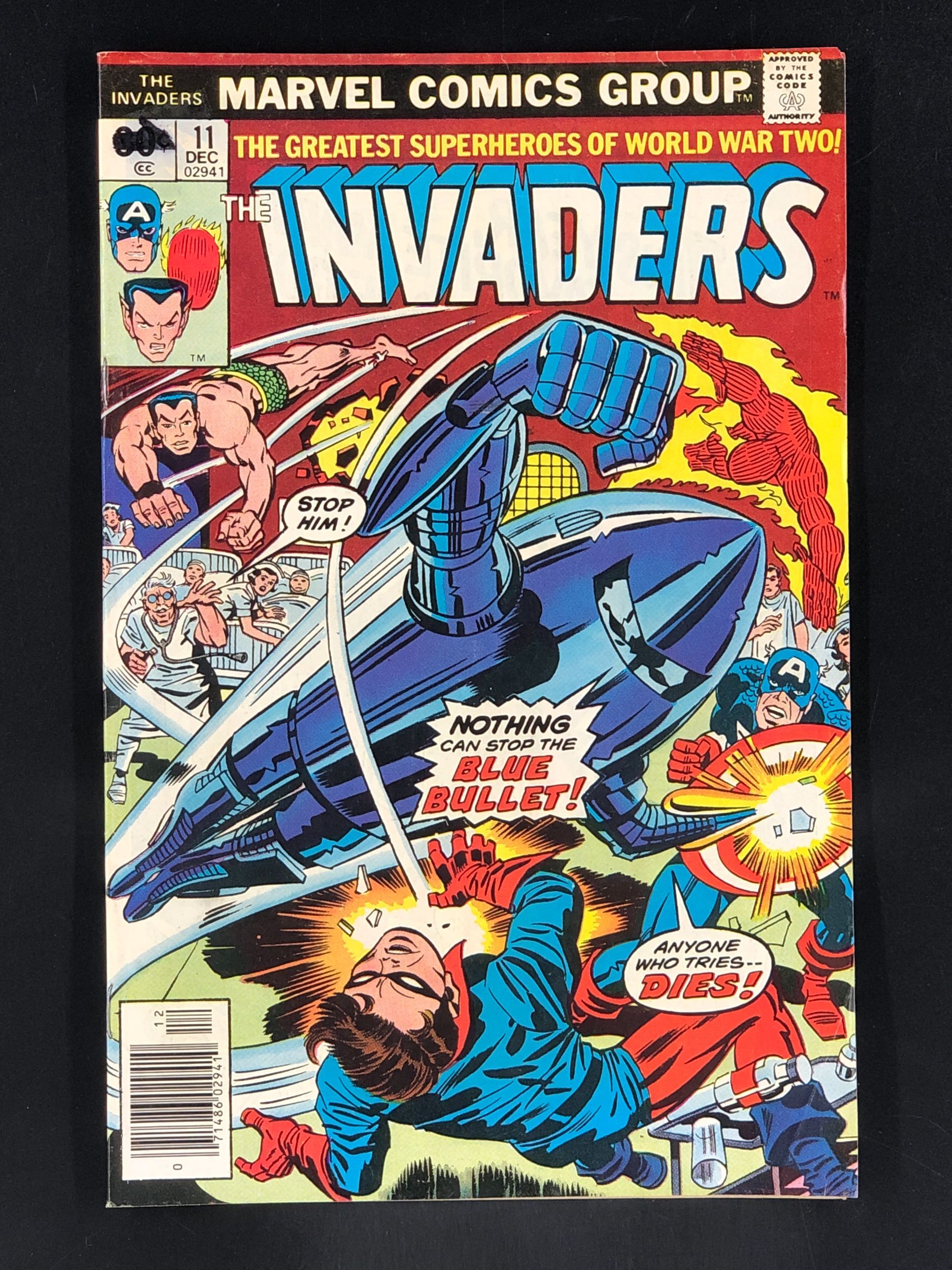 The Invaders #11 (1976) Origin of Spitfire | Comic Books - Bronze Age ...
