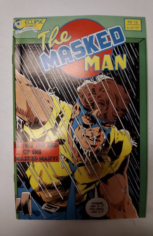 Masked Man #12 (1988) NM Eclipse Comic Book J658 | Comic Books - Copper Age, Eclipse / HipComic