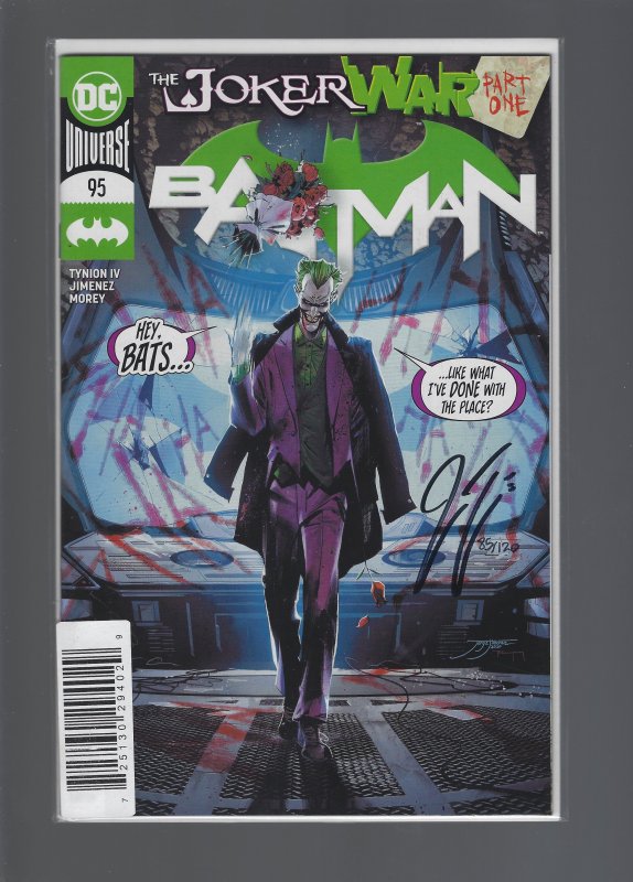 Batman #95 (2020) 85/120 signed by james Tynion IV | Comic Books ...