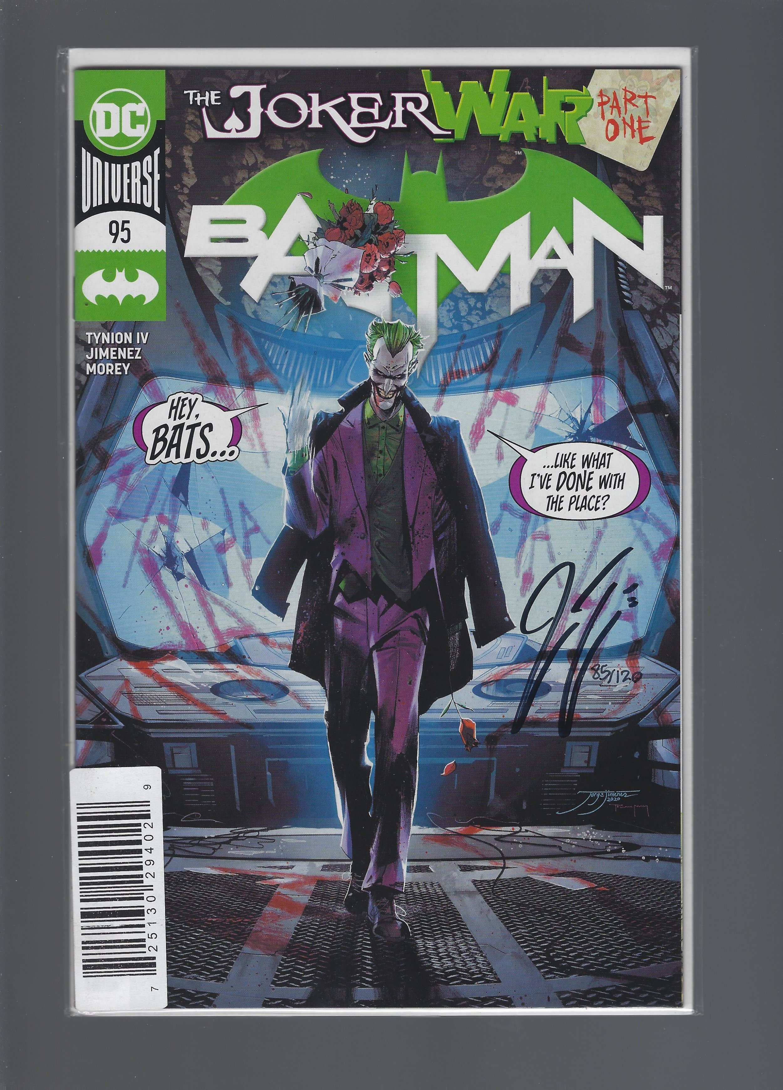 Batman #95 (2020) 85/120 signed by james Tynion IV | Comic Books ...