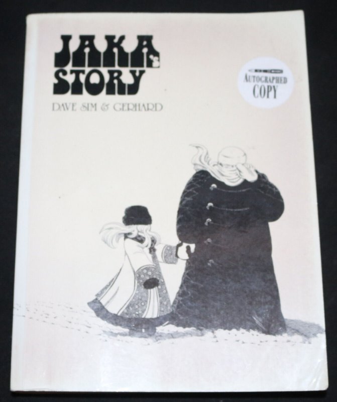 Jaka's Story Book - Signed & Cerebus the Aardvark Drawing art by Dave ...