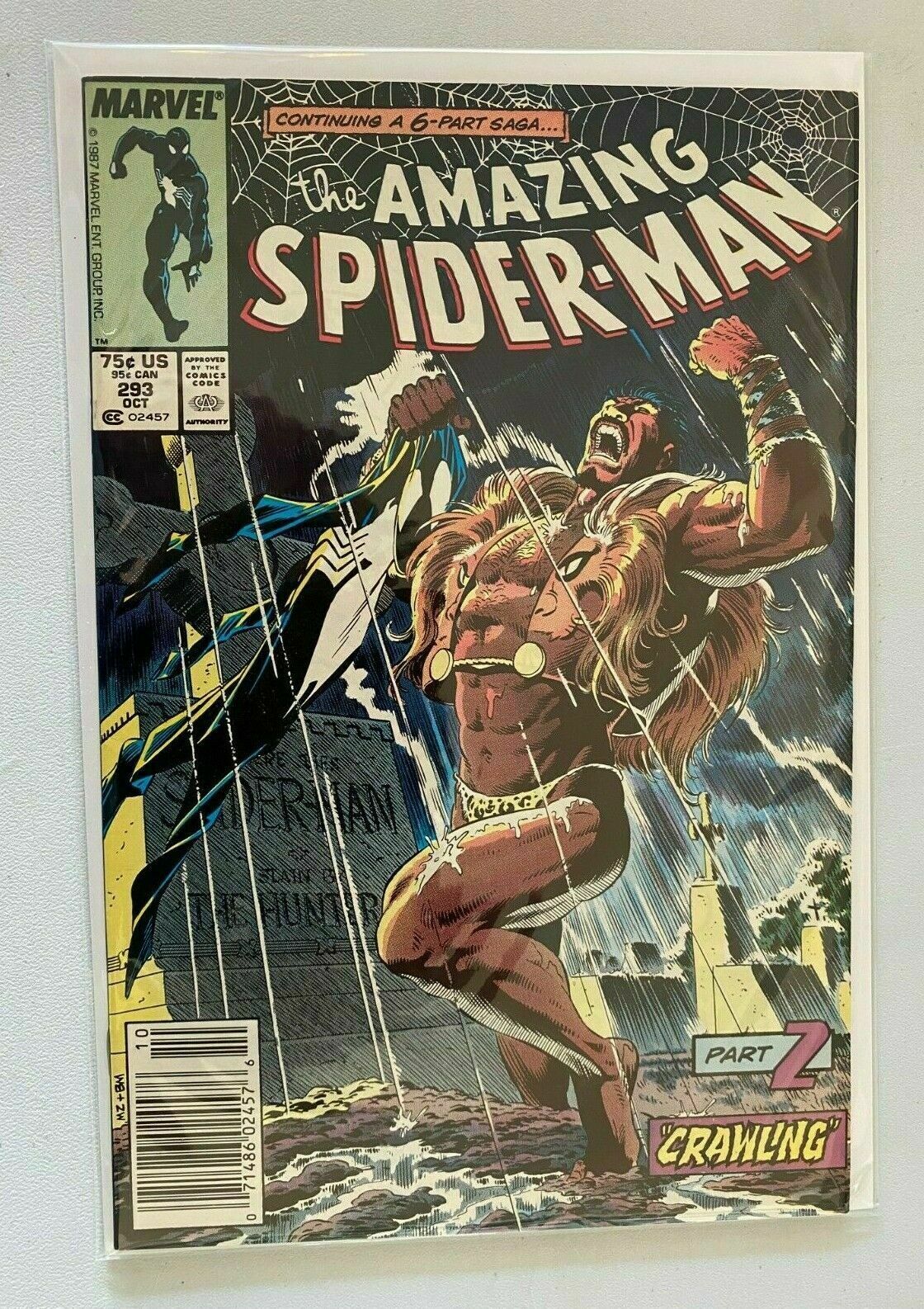 Amazing Spider-Man #293 Newsstand 1st Series 8.5 VF+ (1987) | Comic ...