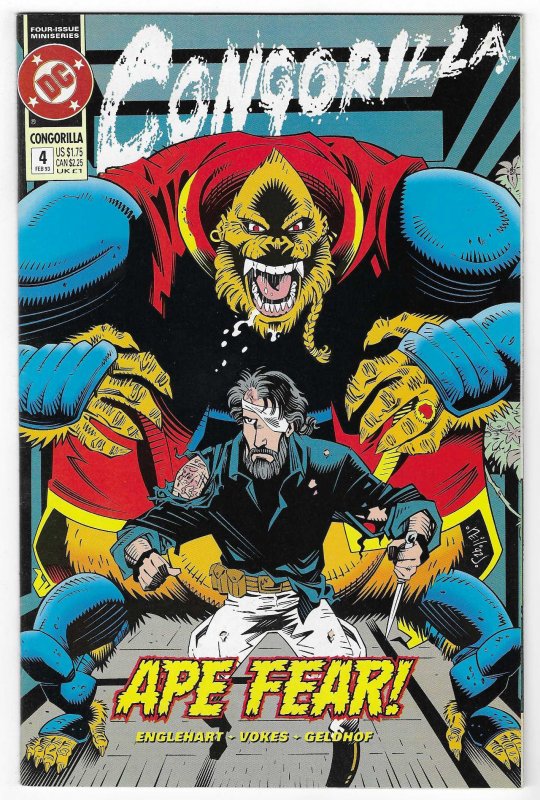 Congorilla #4 (1993) | Comic Books - Modern Age, DC Comics / HipComic