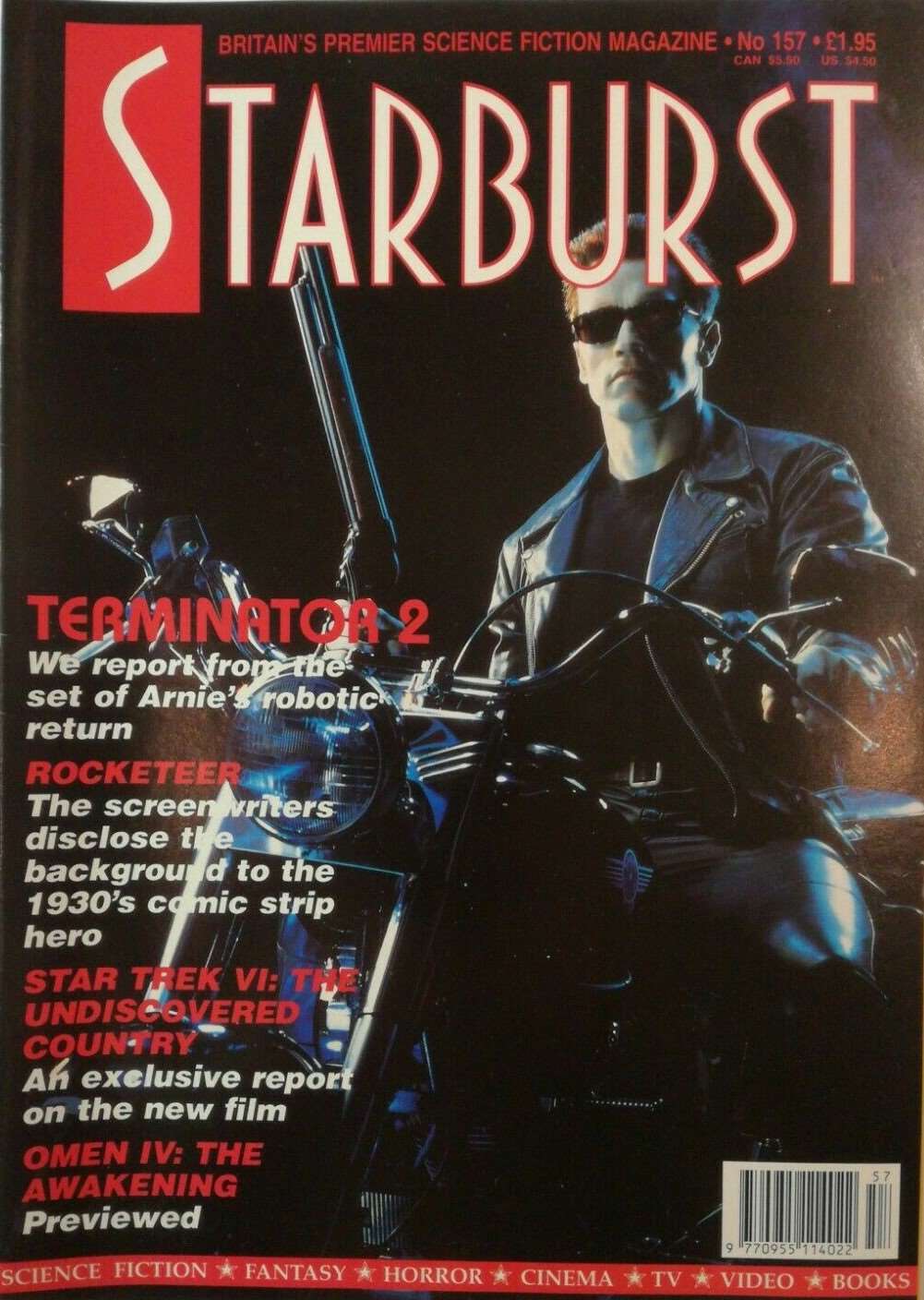 Starburst #157 FN ; Marvel | Terminator 2 magazine | Comic Collectibles ...