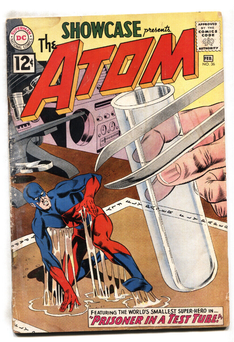 Showcase #36 1962-DC-3rd Atom appearance-comic book | Comic Books ...