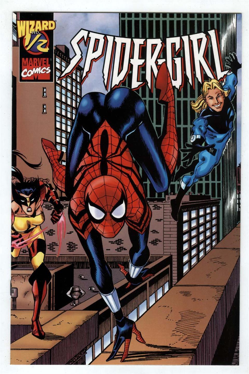 Spider-Girl 1/2 Wizard Wild Thing Fantastic Five Marvel 105 1998 half ...
