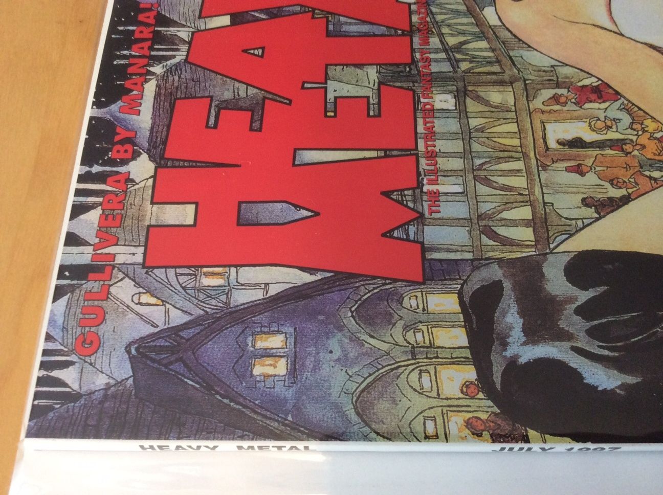 Heavy Metal July 1997, NM (9.4 - 9.6), Gullivera by Milo Manara! Sexy ...