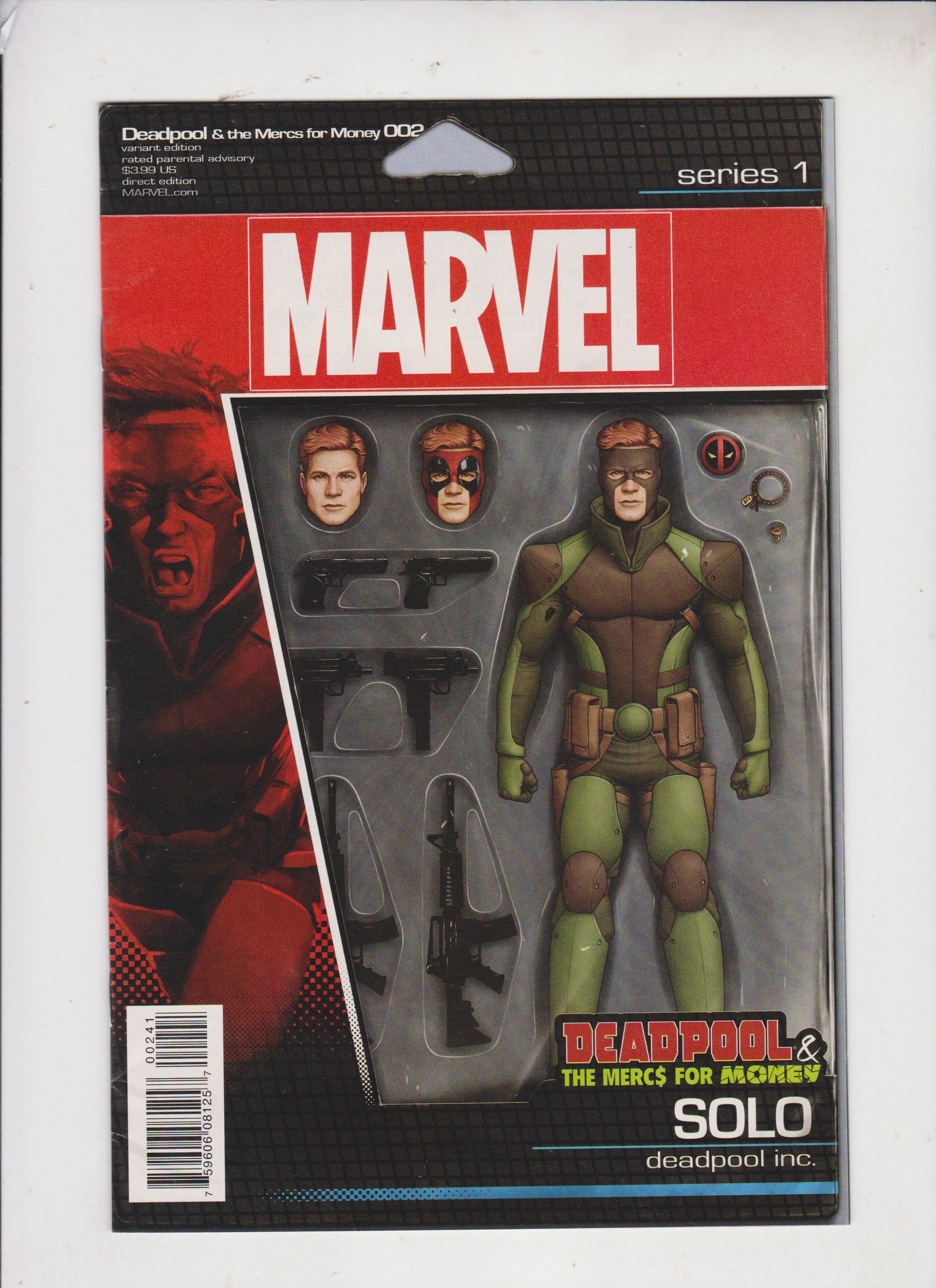 Deadpool The Mercs For Money #2 John Tyler Christopher Action Figure ...