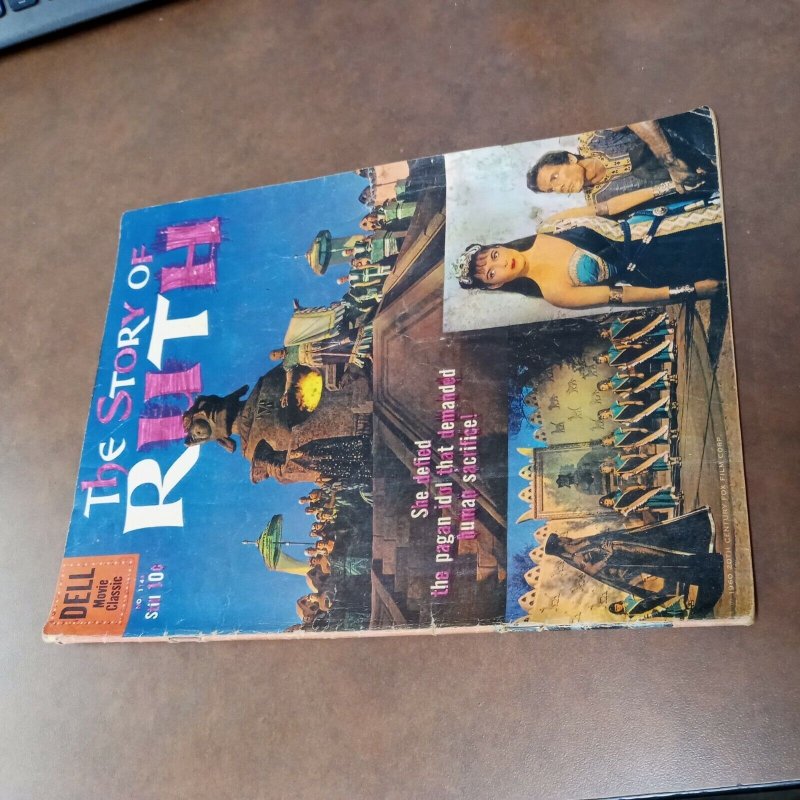 The Story Of Ruth 1960 Dell Comics Four Color 1144 Movie Classic