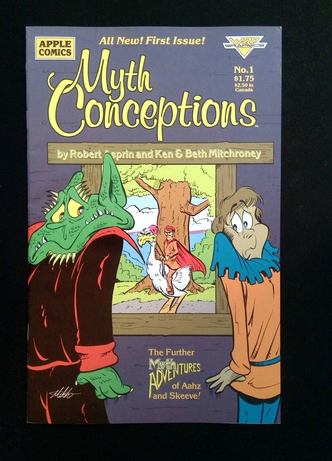 Myth Conceptions #1 APPLE Comics 1987 VF+ | Comic Books - Copper Age ...