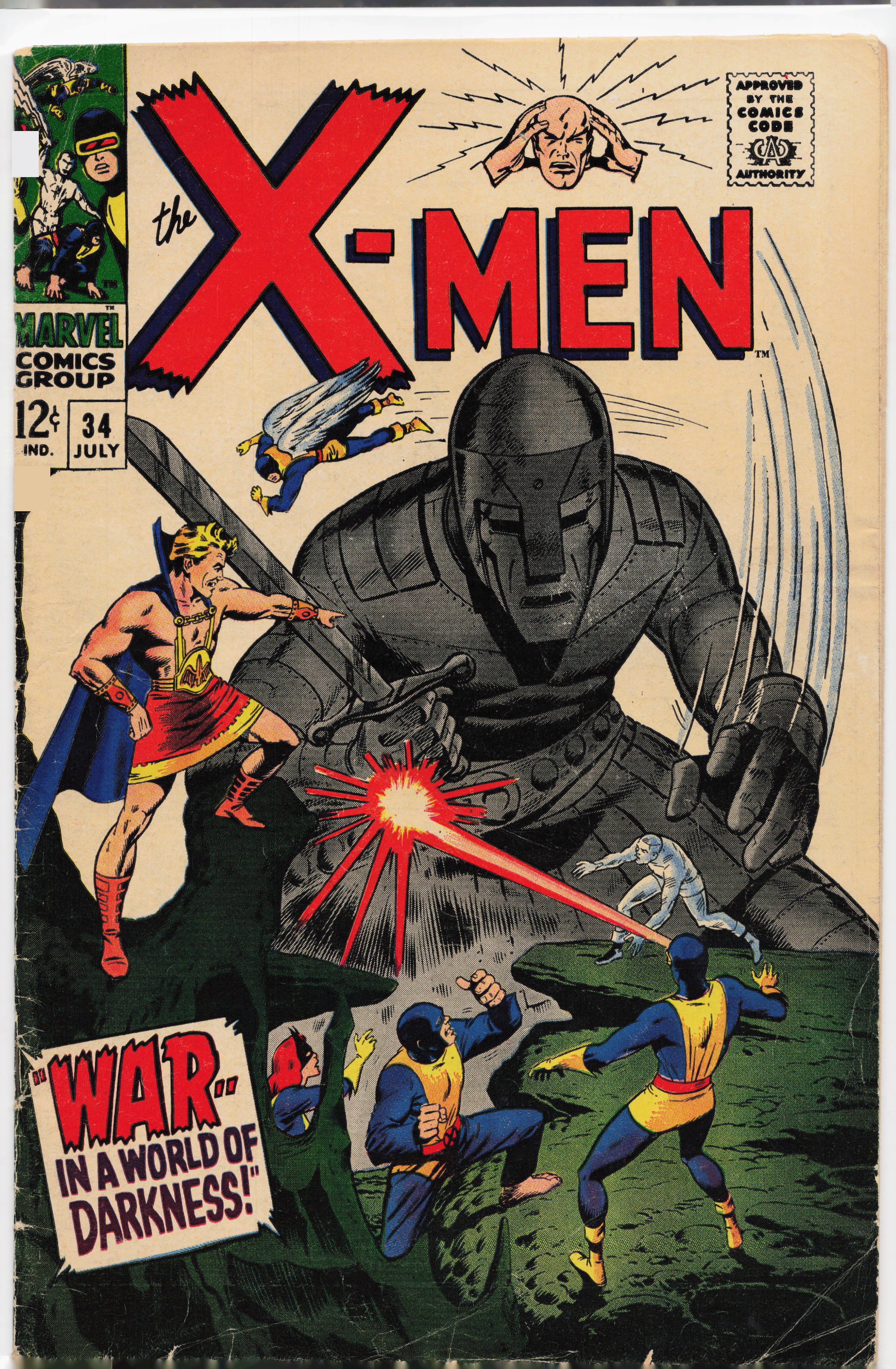 The X-Men #34 (1967) X-Men | Comic Books - Silver Age, Marvel, X-Men ...
