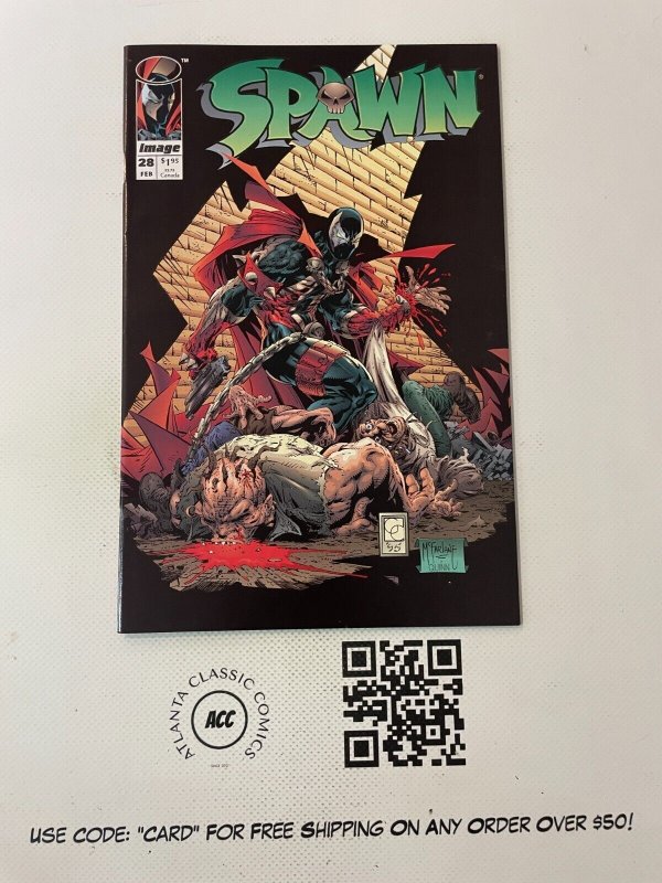 Spawn # 28 NM Image Comic Book Todd McFarlane Angela Clown 19 LP7 ...