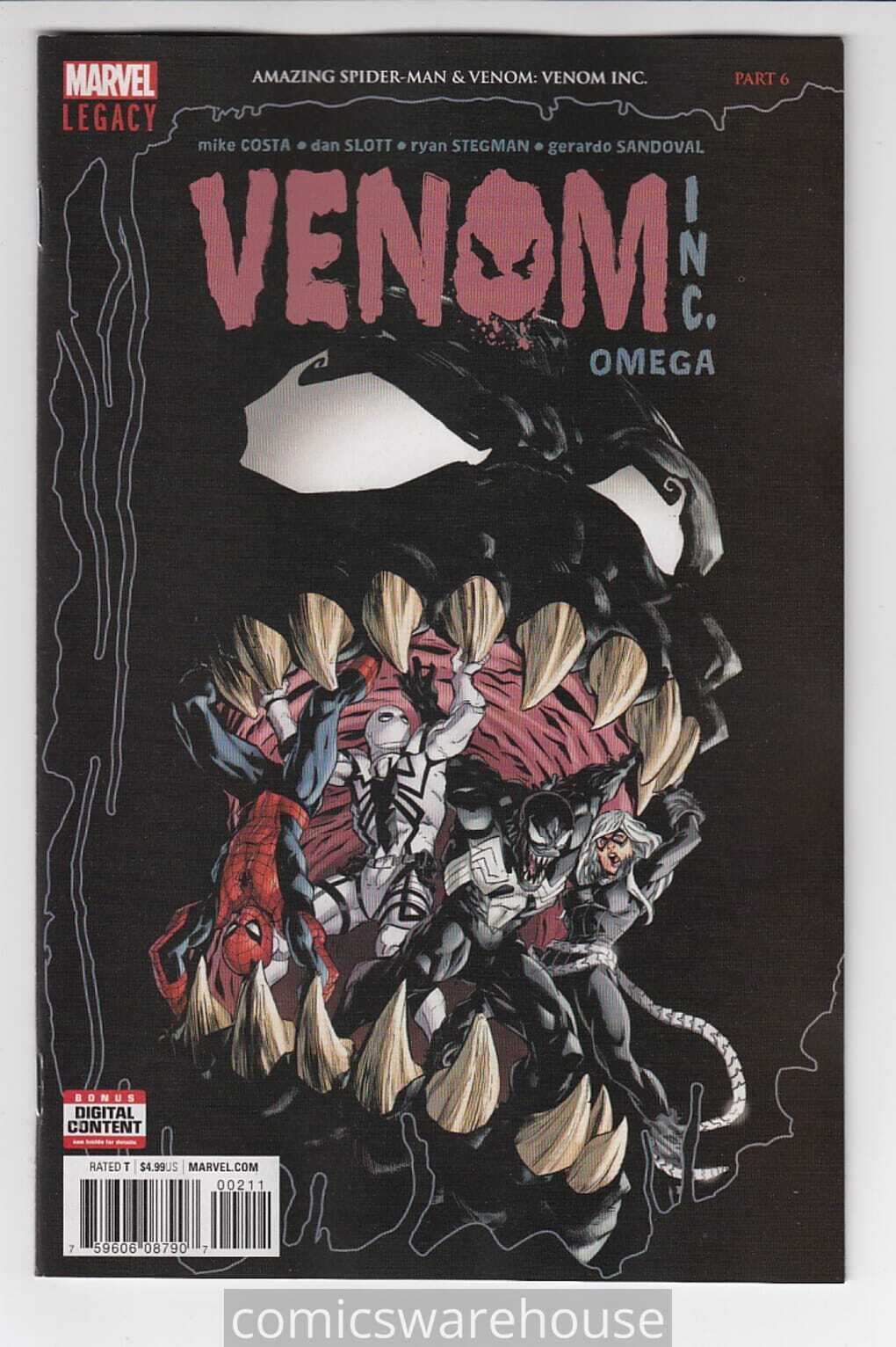 Amazing Spider-Man Venom INC Omega (2017 Marvel) #1 NM G43446 | Comic ...