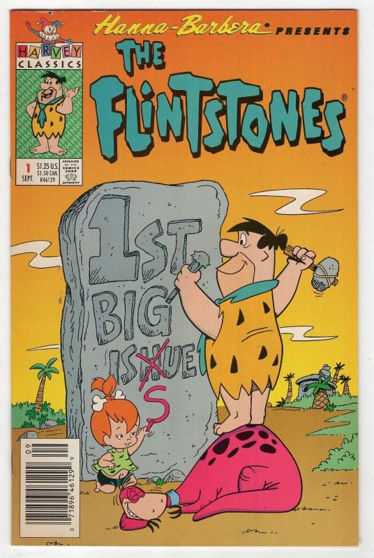Flintstones #1 VINTAGE 1992 Harvey Comics | Comic Books - Modern Age ...