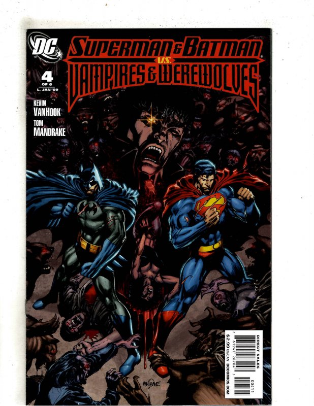Superman and Batman vs. Vampires and Werewolves #4 (2009) OF40 | Comic ...