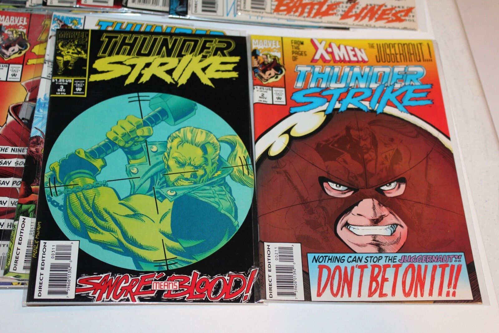 Complete Set Thunderstrike 1-24 NM 1993 Thor Juggernaut Blood Axe ...