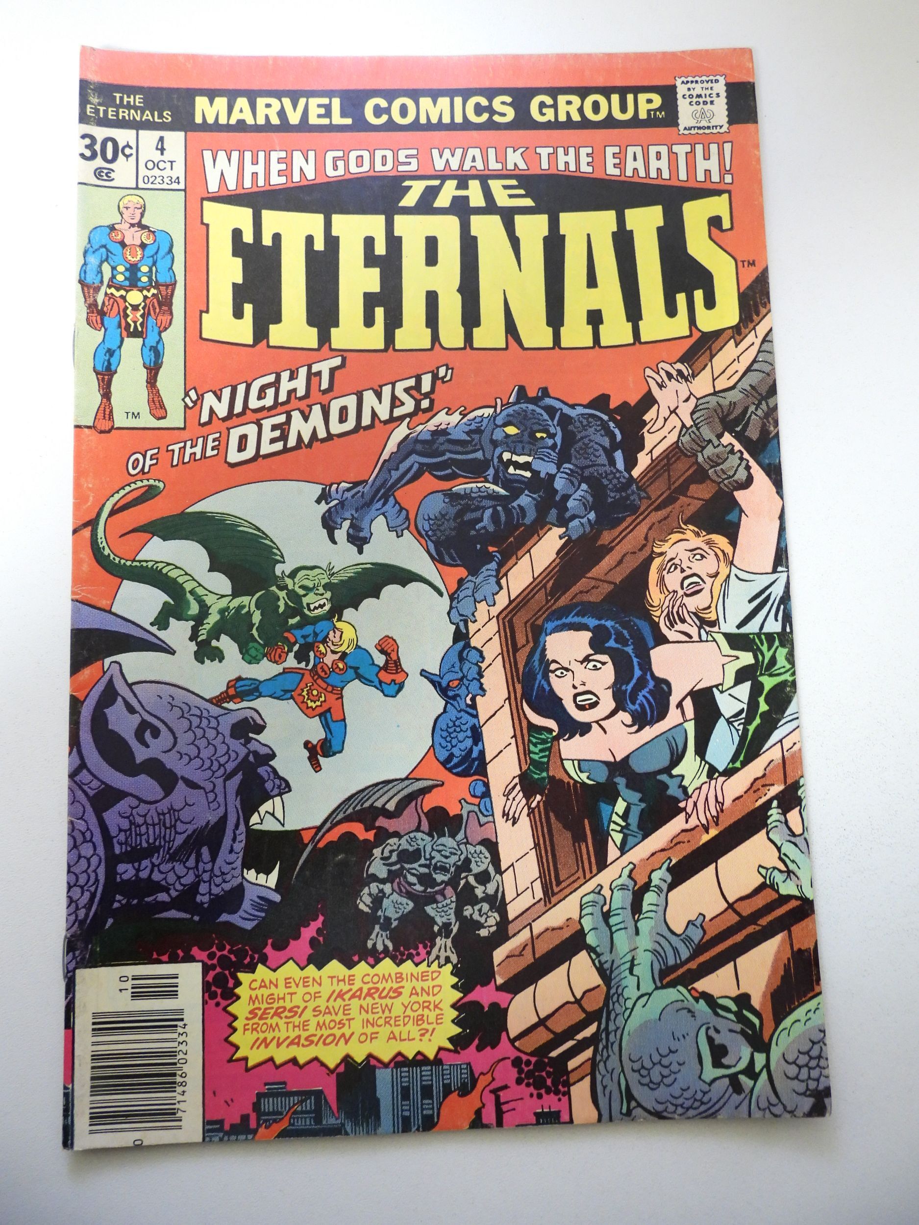 The Eternals #4 (1976) FN Condition | Comic Books - Bronze Age, Marvel ...
