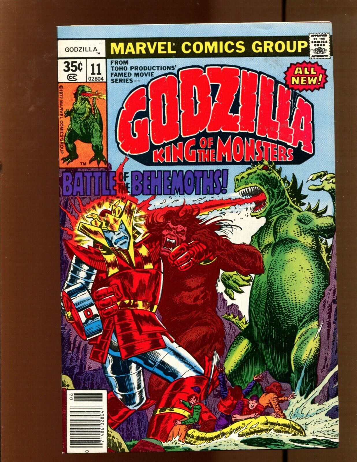 Godzilla #11 - Herb Trimpe Cover Art! (9.0) 1978 | Comic Books - Bronze ...