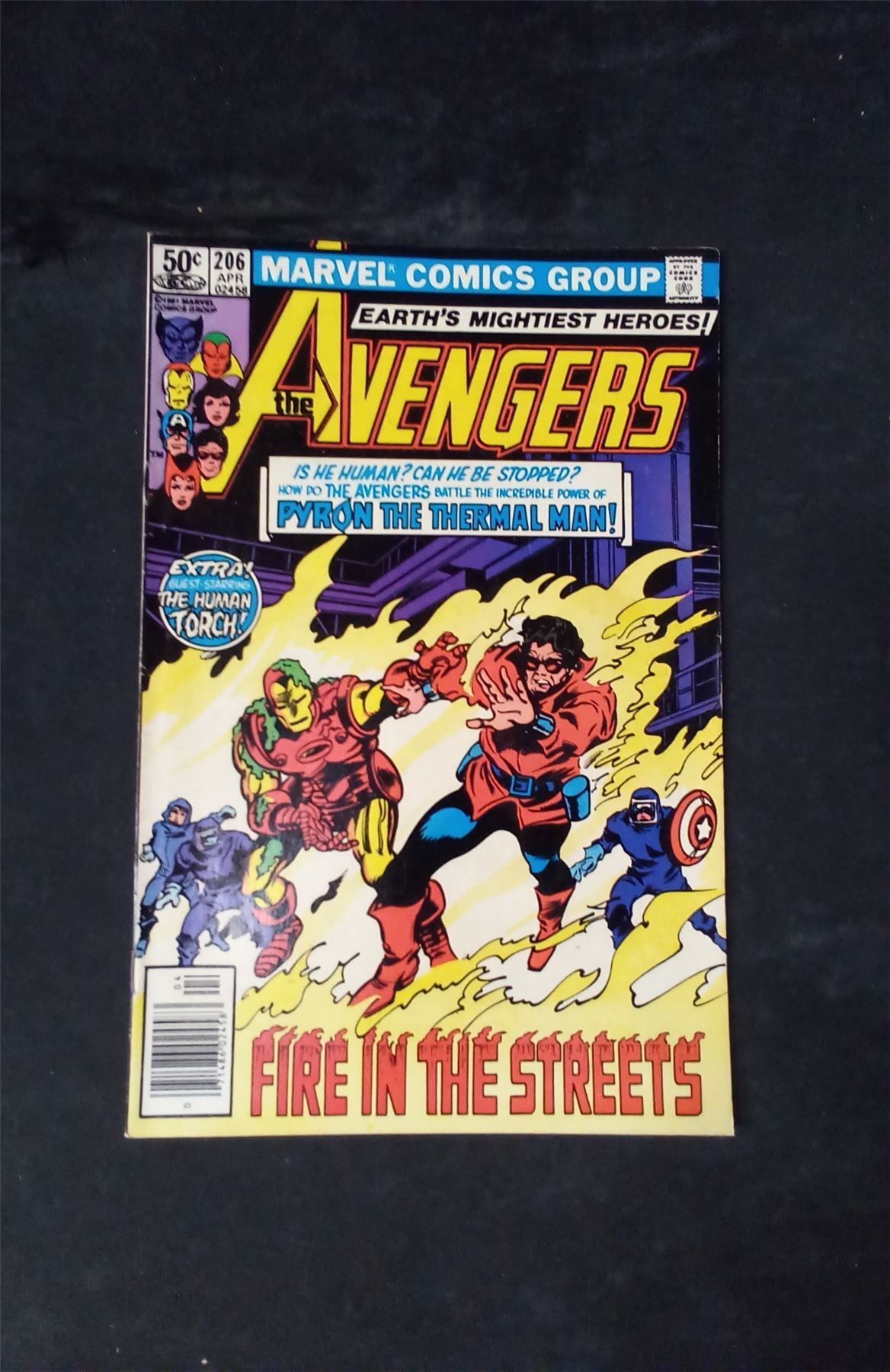 The Avengers #206 Direct Edition 1981 marvel Comic Book | Comic Books ...