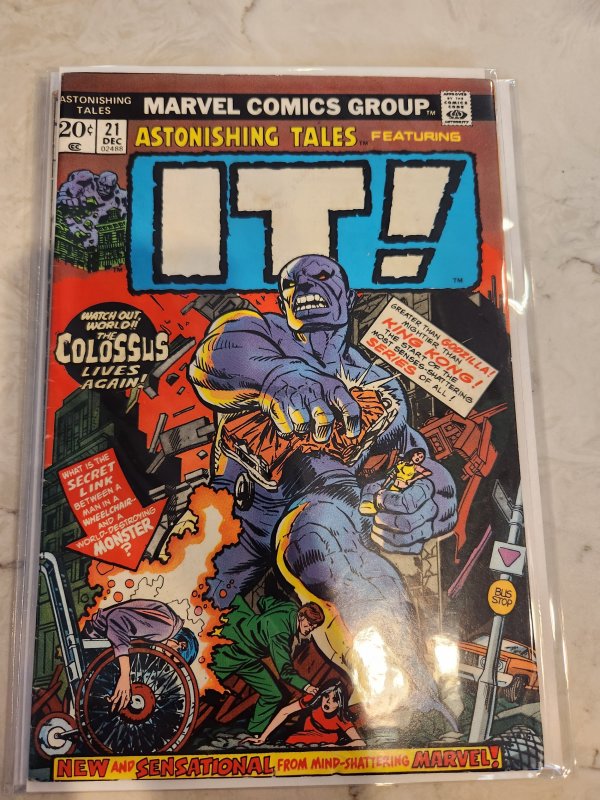 Astonishing Tales #21 (1973) | Comic Books - Bronze Age, Marvel, Horror ...