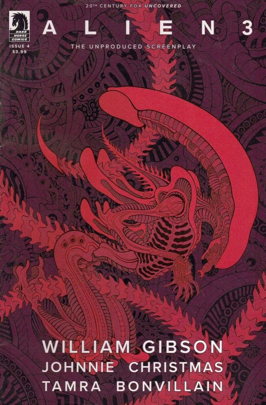 Alien 3 (William Gibson's ) #4B FN; Dark Horse | Tradd Moore variant ...