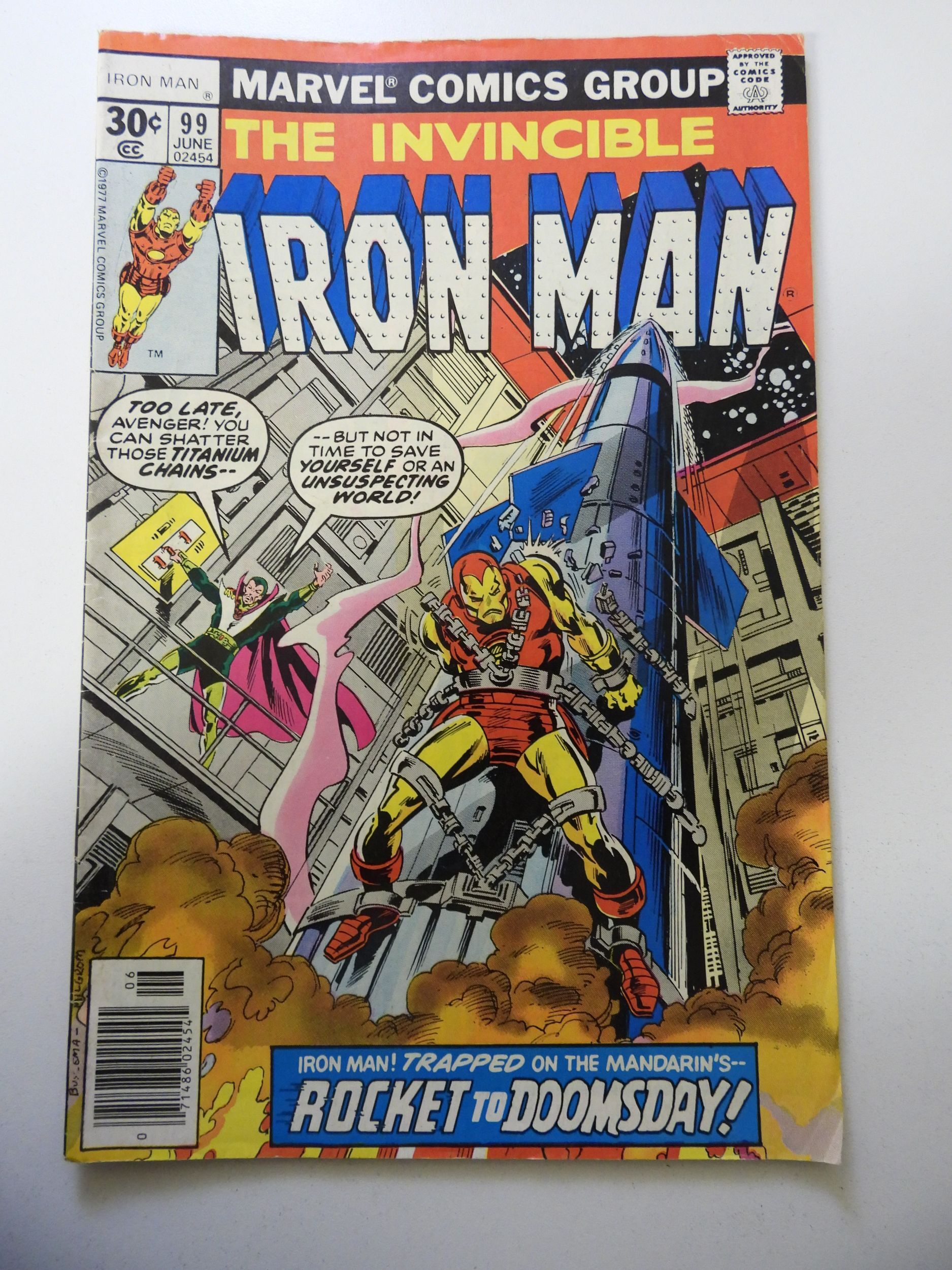 Iron Man #99 (1977) FN Condition | Comic Books - Bronze Age, Marvel ...