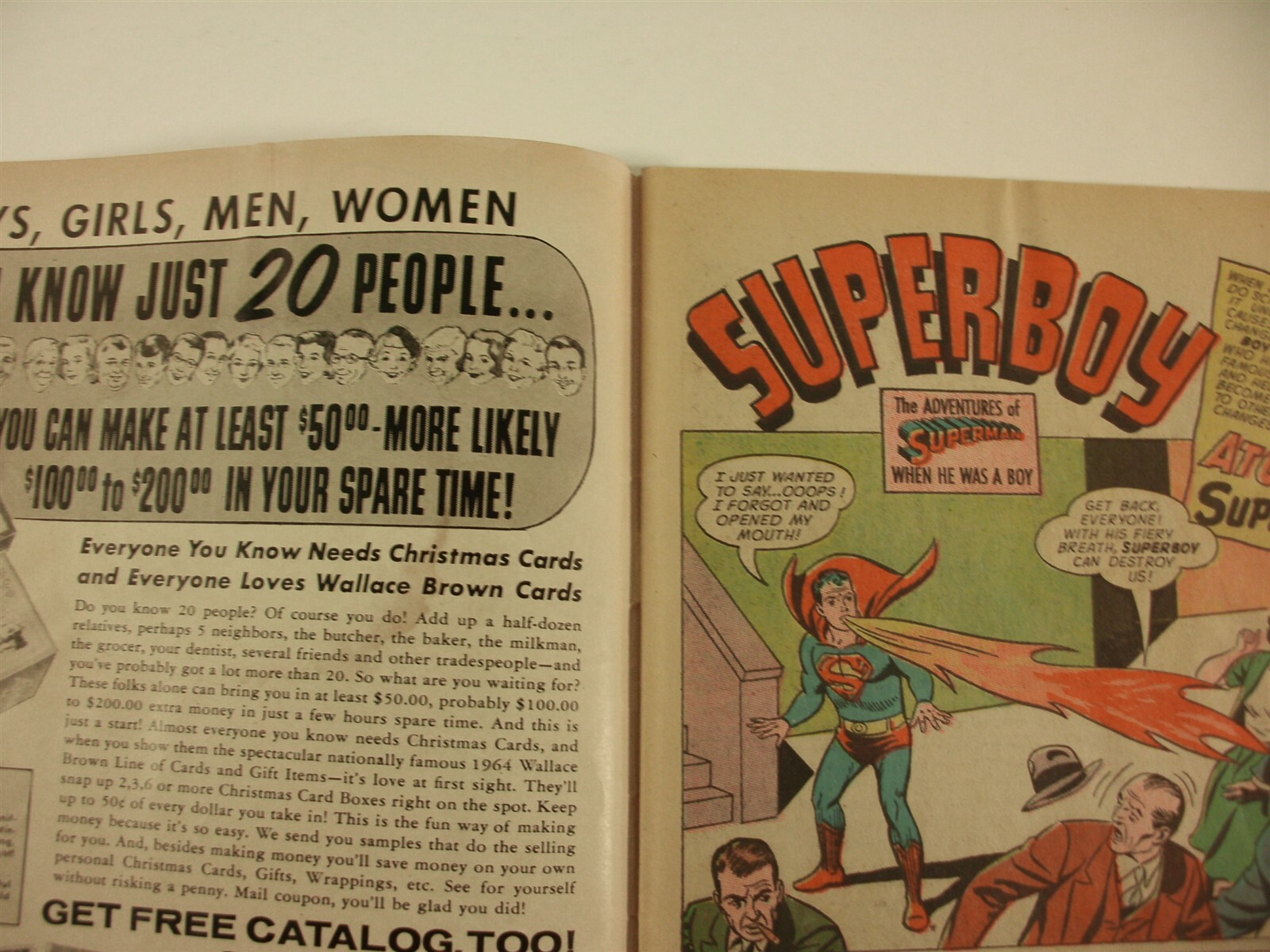 DC Comics Superboy #115 SEP 1964 (VG) features The Atomic Superboy ...