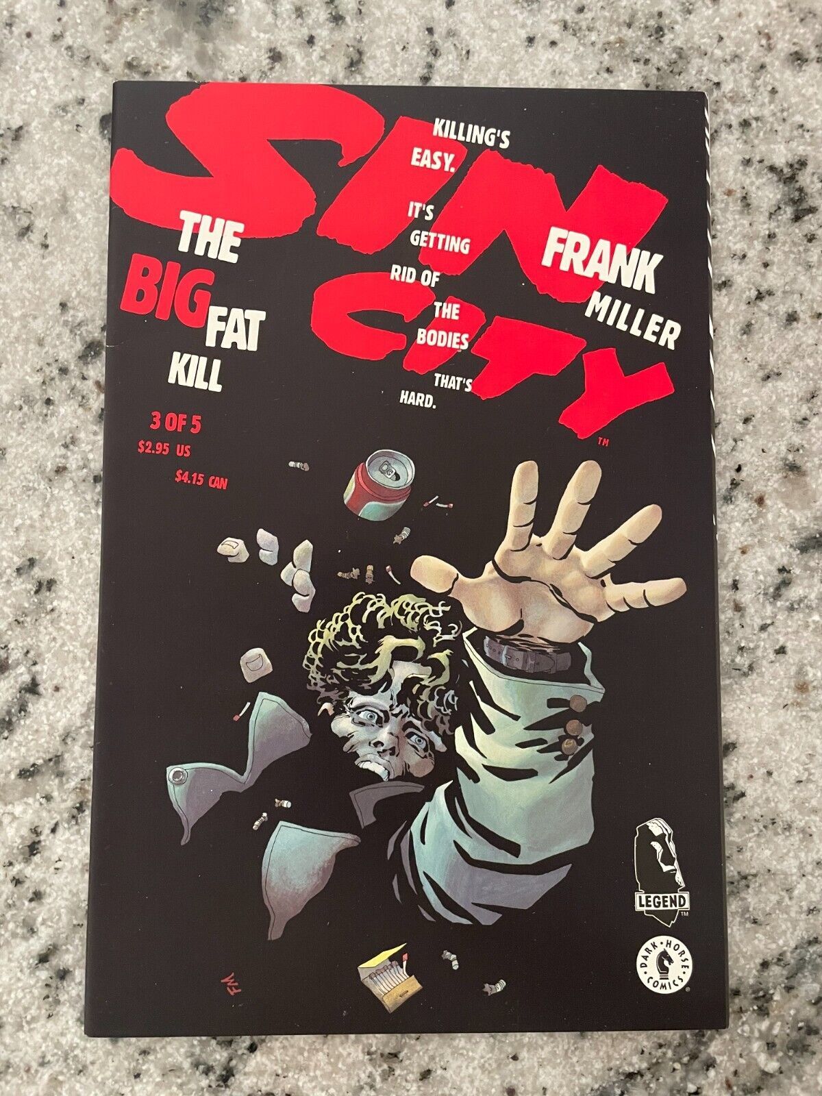 Sin City The Big Fat Kill # 3 NM Dark Horse Comic Book Frank Miller 1 ...