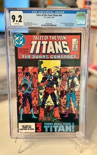 Tales of the Teen Titans #44 (1984) CGC 9.2 1st Nightwing. Origin of ...